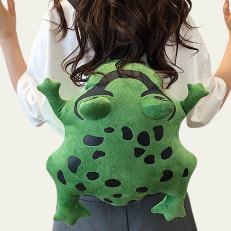 Frog Backpack - Etsy