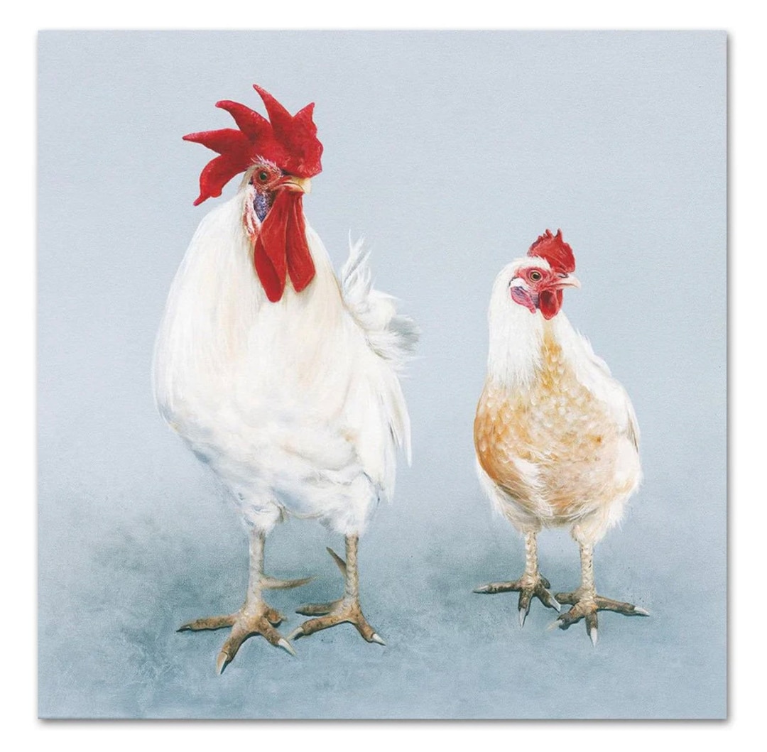 Chicken Napkins Farmhouse Napkins Spring Decoupage Napkins - Etsy