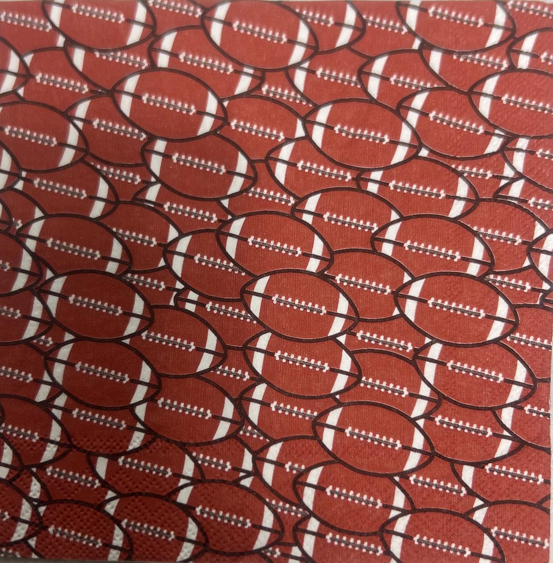 Football Napkins, Repeat Football Napkins, Fall Decoupage Napkins ...