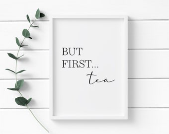 But First Tea | Etsy