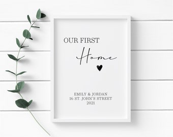 Our First Home - Etsy