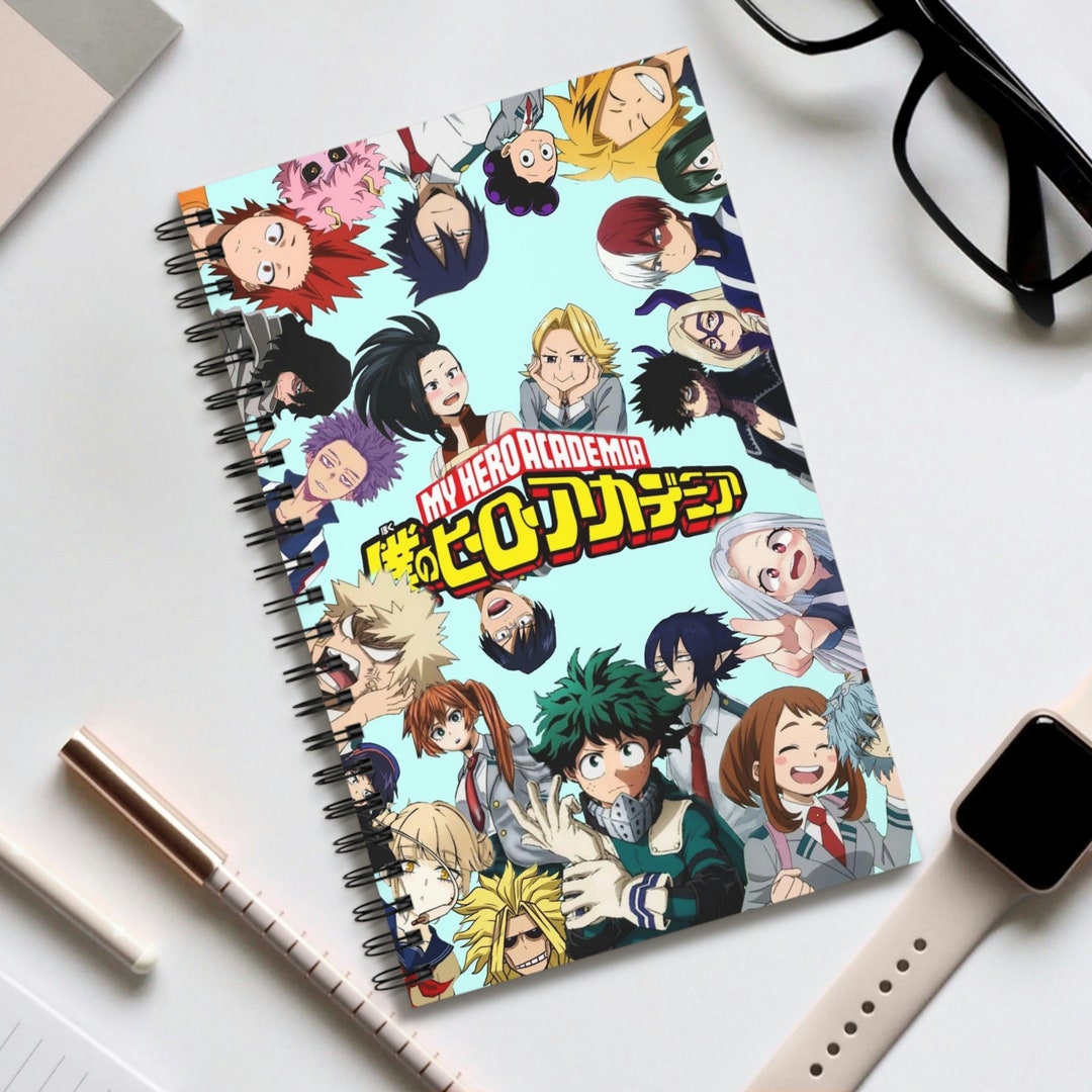 My Hero Academia MHA Spiral Journal Notebook Anime Merch - Etsy