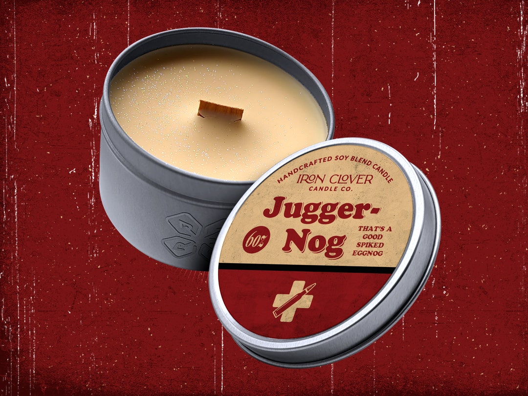 Jugger-nog Call of Duty Inspired Wood Wick Candle Spiked - Etsy