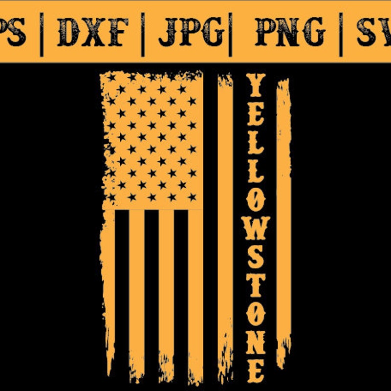Yellowstone Svg - Etsy