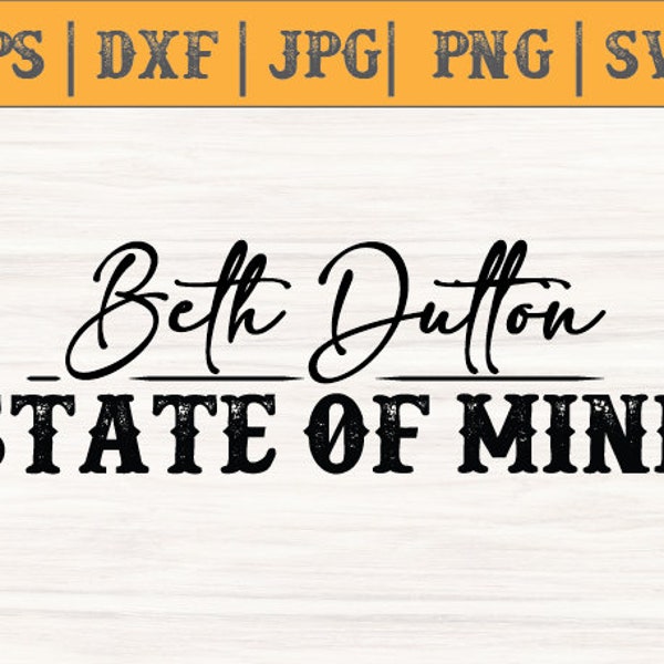 Beth Dutton Svg - Etsy