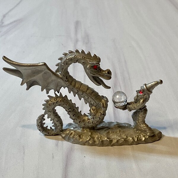 Pewter Dragon Rawcliffe - Etsy