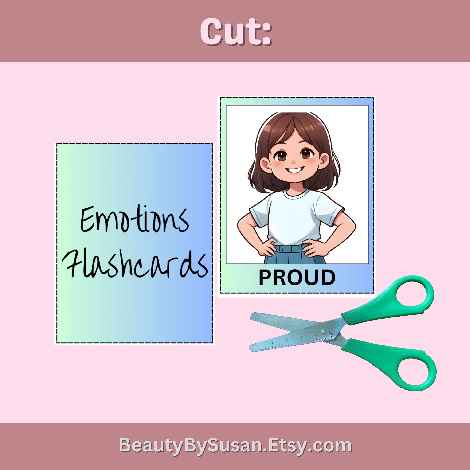 Emotions Flashcards for Kids – Teach Feelings & Social Skills With Fun ...