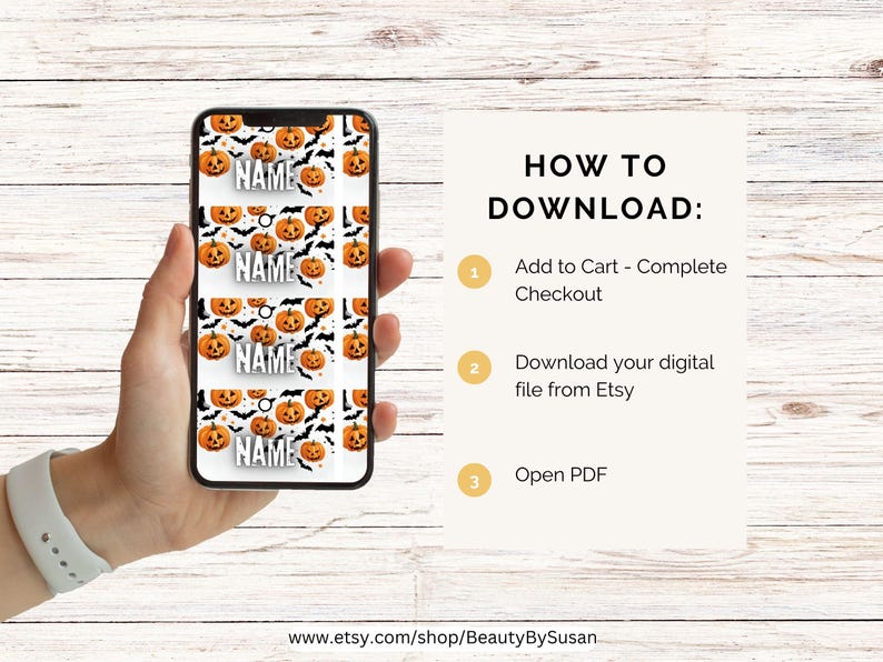 Editable Halloween Gift Tags | Personalized Gift Tags | Pumpkin and ...
