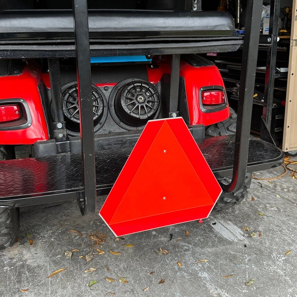 Slow Moving Vehicle Sign Svg - Etsy