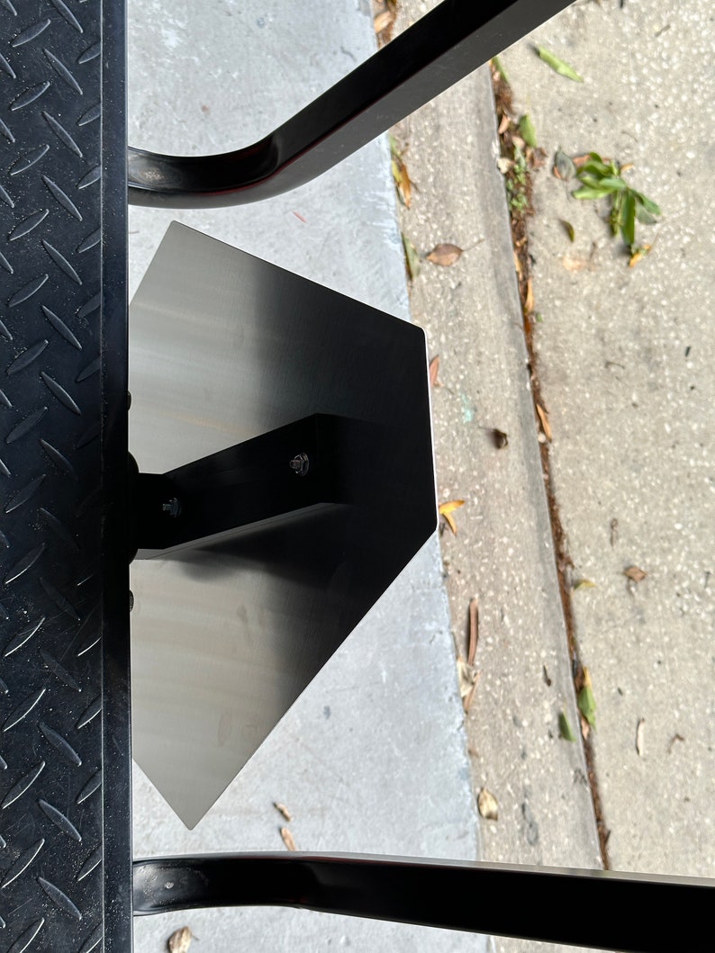 SMV Sign HITCH *holder* for Golf Cart Slow Moving Vehicle LSV Street ...