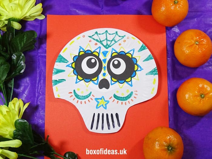 DIY Day of the Dead Mask DIY Dia De Los Muertos Decor - Etsy