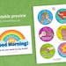 Good Morning Greetings • Classroom Decoration Poster • Preschool Prek ...