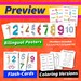 English-spanish Number Posters, Flash-cards and Coloring Pages ...