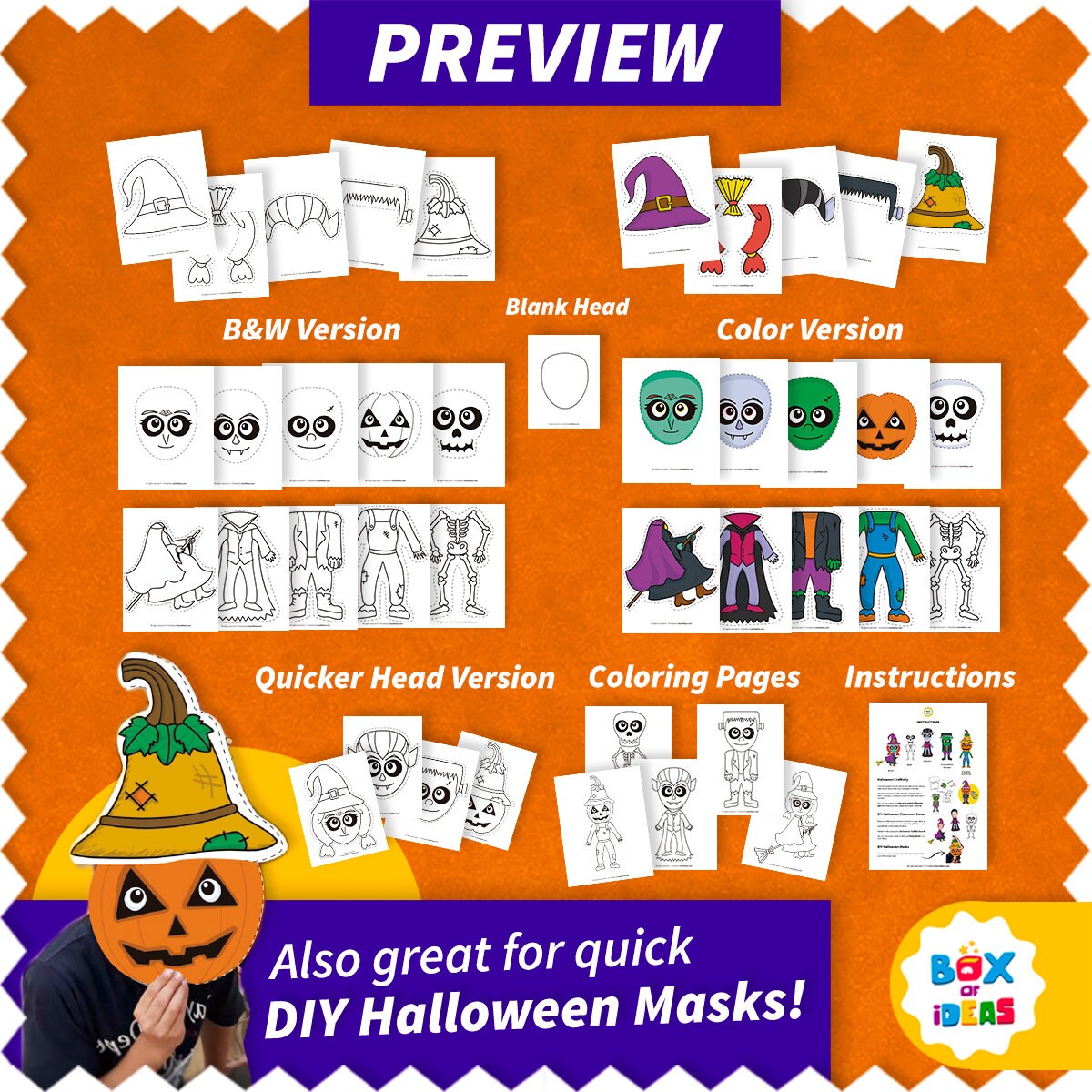 Halloween Activities for Kids • DIY Halloween Decor • Halloween ...