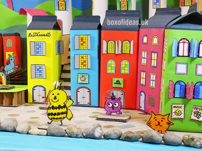 At Home Activity for Kids • Paper Houses • Arts and Craft Printables ...