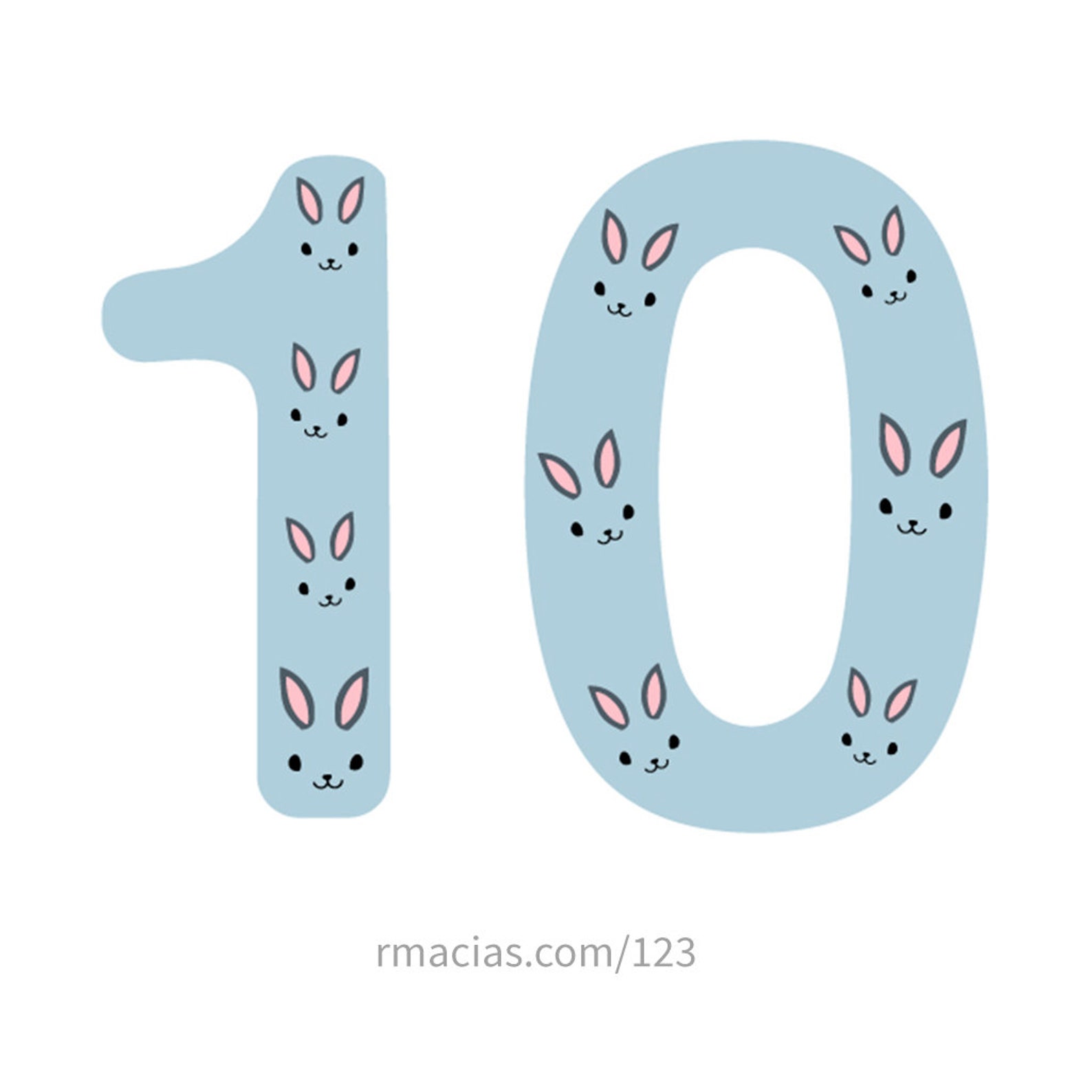 Animal Numbers in English, Spanish, Italian, French, Portuguese, German ...