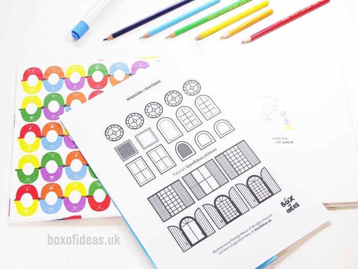 At Home Activity for Kids • Paper Houses • Arts and Craft Printables ...