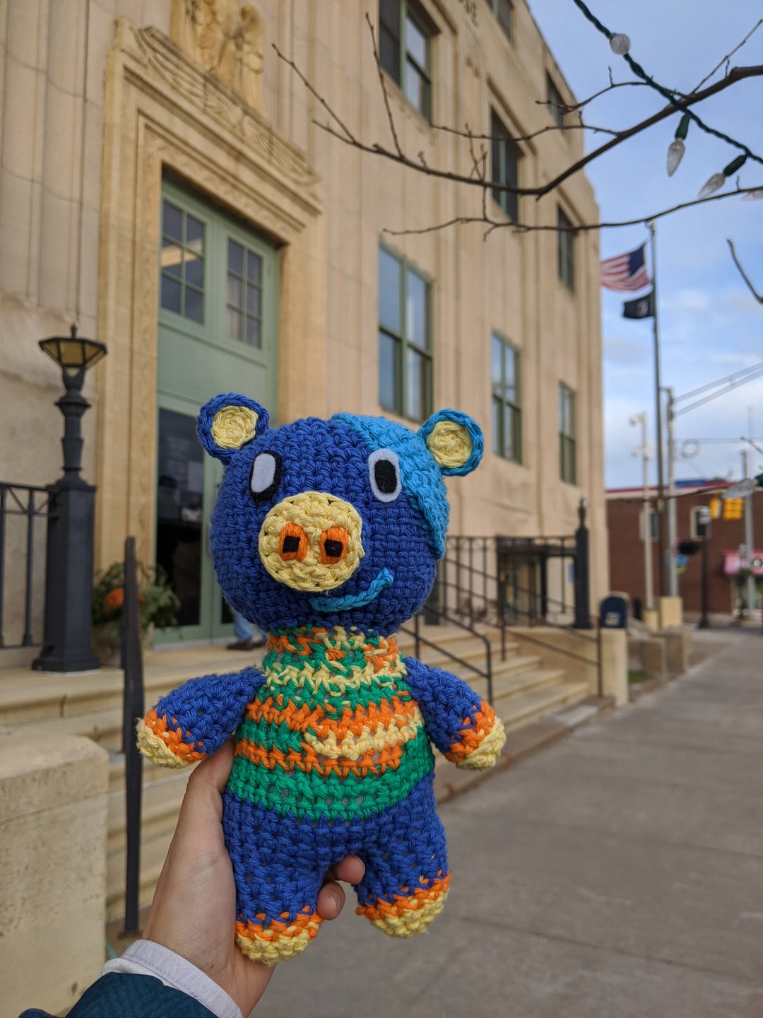 Hugh Animal Crossing Amigurumi Crochet Animal Crossing - Etsy