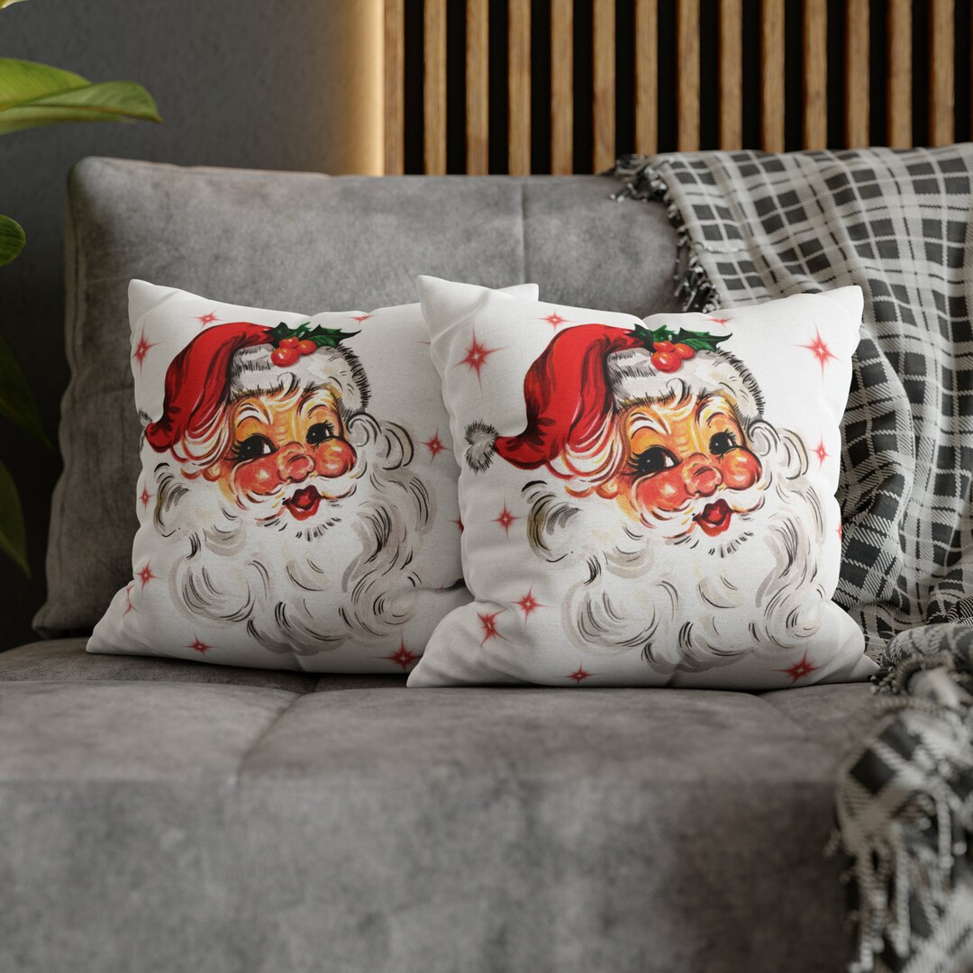 Red Santa Claus Pillow Christmas Gifts Christmas Decor - Etsy