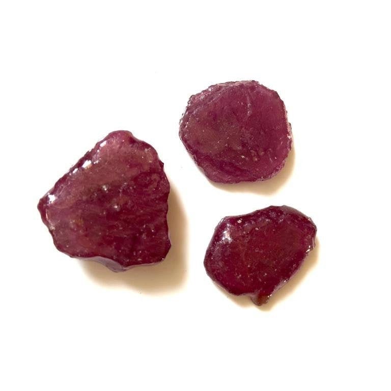 Genuine Natural Uncut Ruby Crystal-raw Ruby-healing Crystal-ruby Rough ...