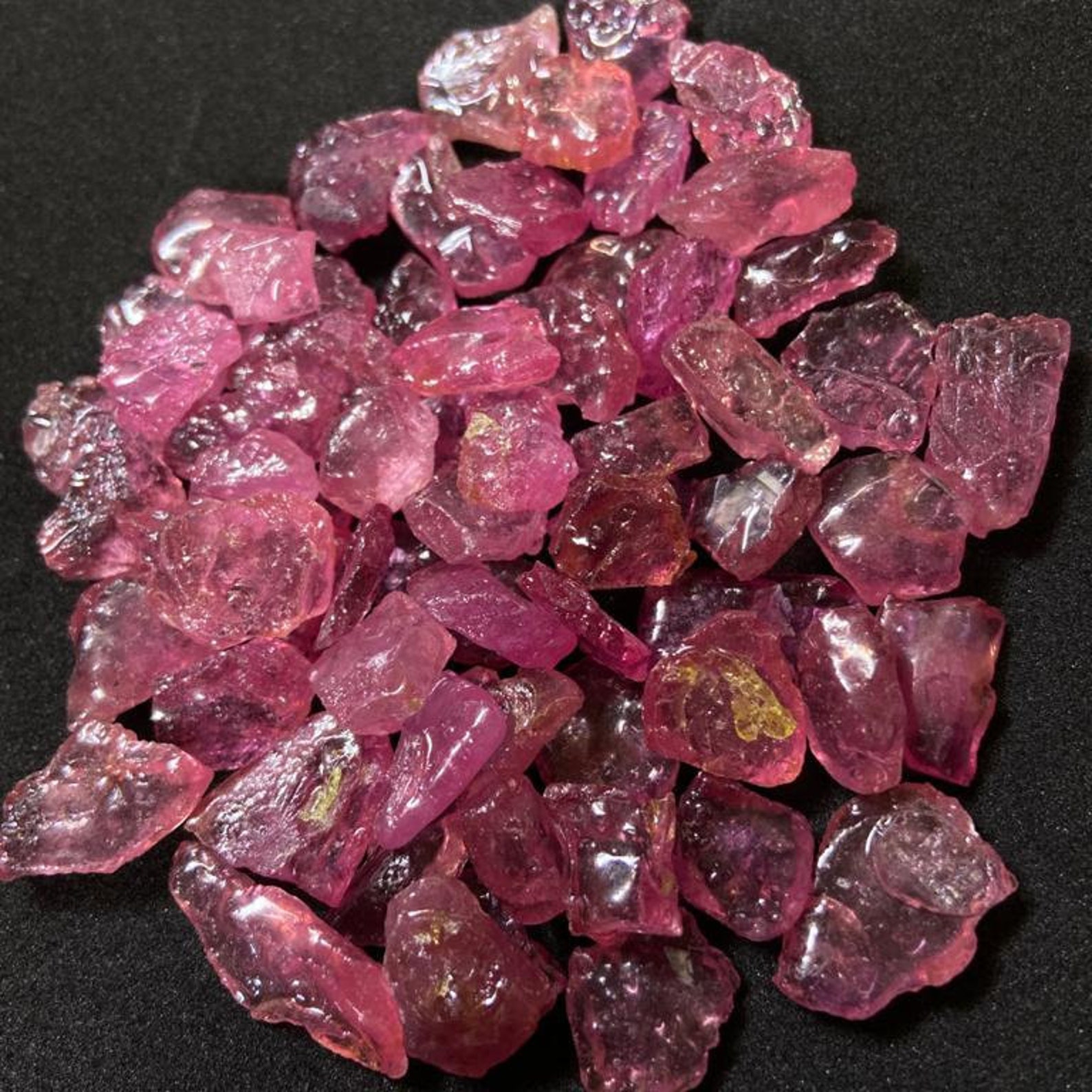 Genuine Natural Uncut Ruby Crystal-raw Ruby G.F. Crystal-ruby - Etsy Canada