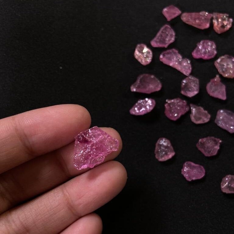 Genuine Natural Uncut Ruby Crystal-raw Ruby-healing - Etsy