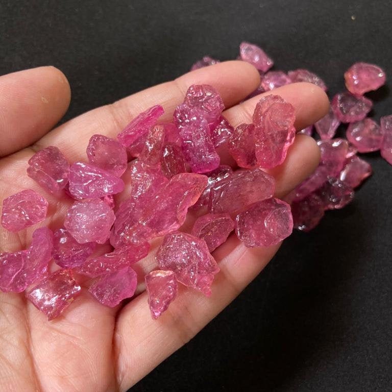 Genuine Natural Uncut Ruby Crystal-raw Ruby G.F. Crystal-ruby - Etsy Canada