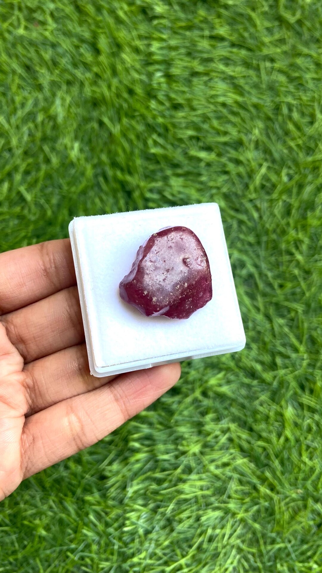 Natural Uncut Ruby Crystal-raw Ruby G.F. Crystal-ruby Rough-raw Crystal ...