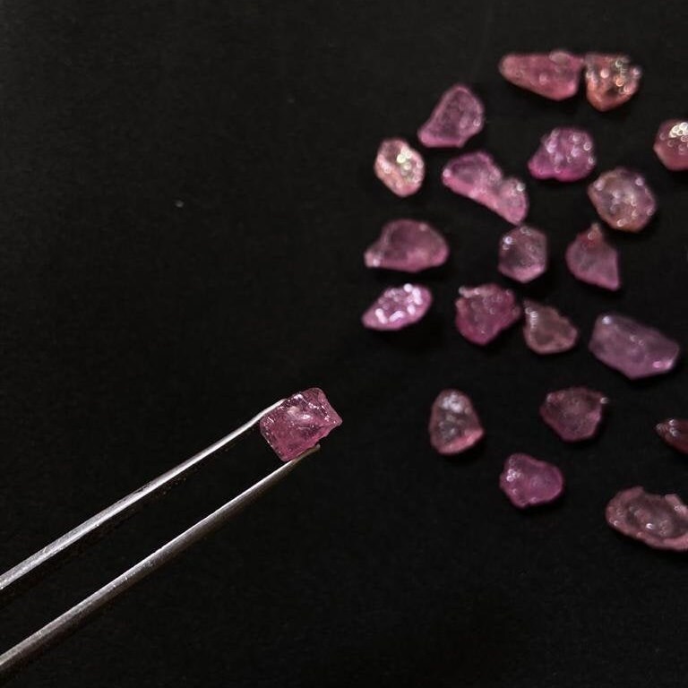 Genuine Natural Uncut Ruby Crystal-raw Ruby-healing - Etsy