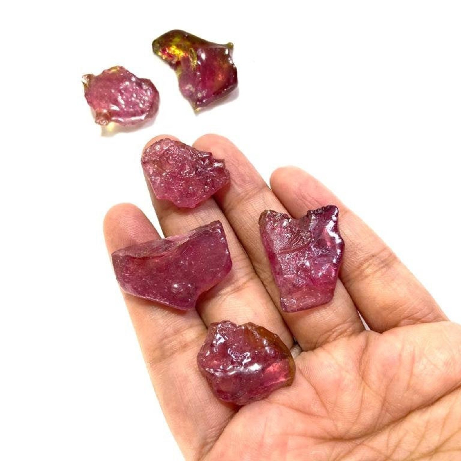 Genuine Natural Uncut Ruby Crystal-raw Ruby-healing | Etsy