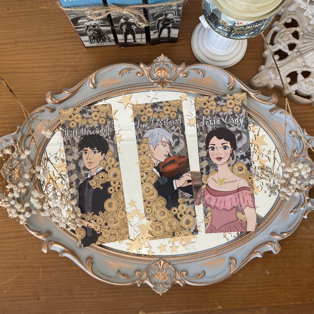 The Infernal Devices Trio Double-Side Bookmark Set: CLEARANCE - Etsy France