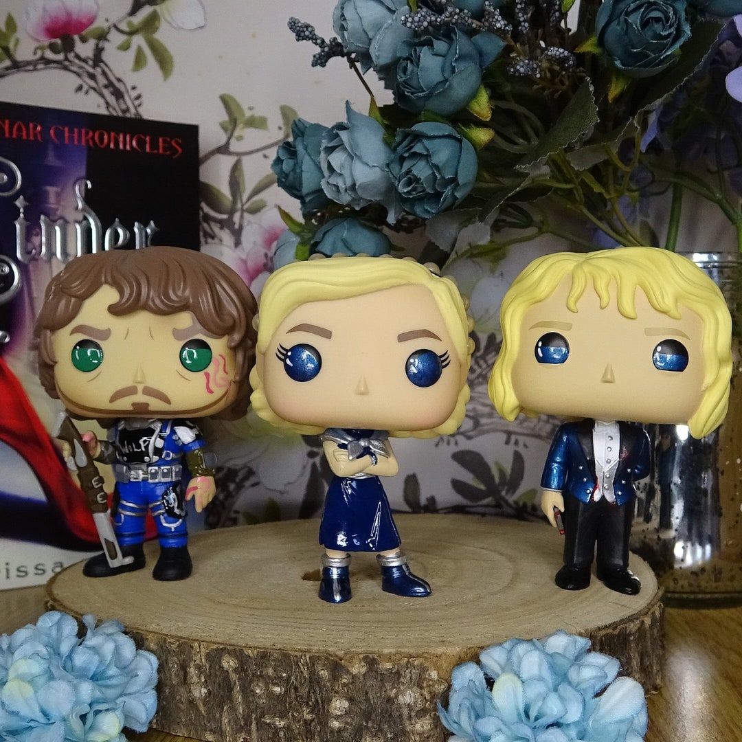 The Lunar Chronicles - Jacin Clay, Cress Darnel & Wolf Funkos - Etsy