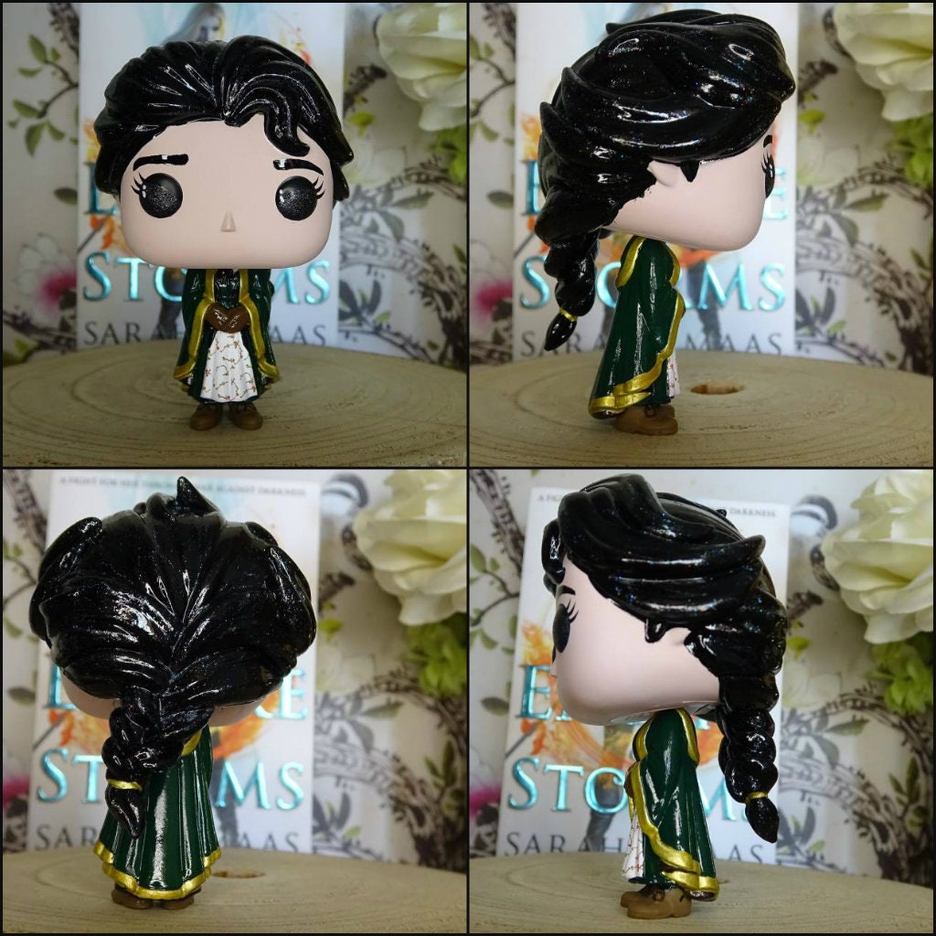Throne of Glass Rowan Whitethorn Elide Lochan & Yrene - Etsy Norway