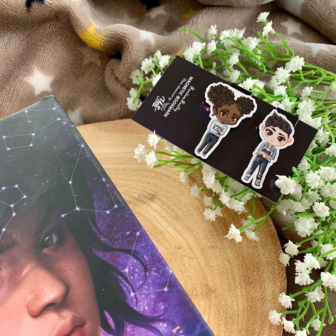 Aurora Rising - Zila & Cat Magnetic Bookmarks - Etsy