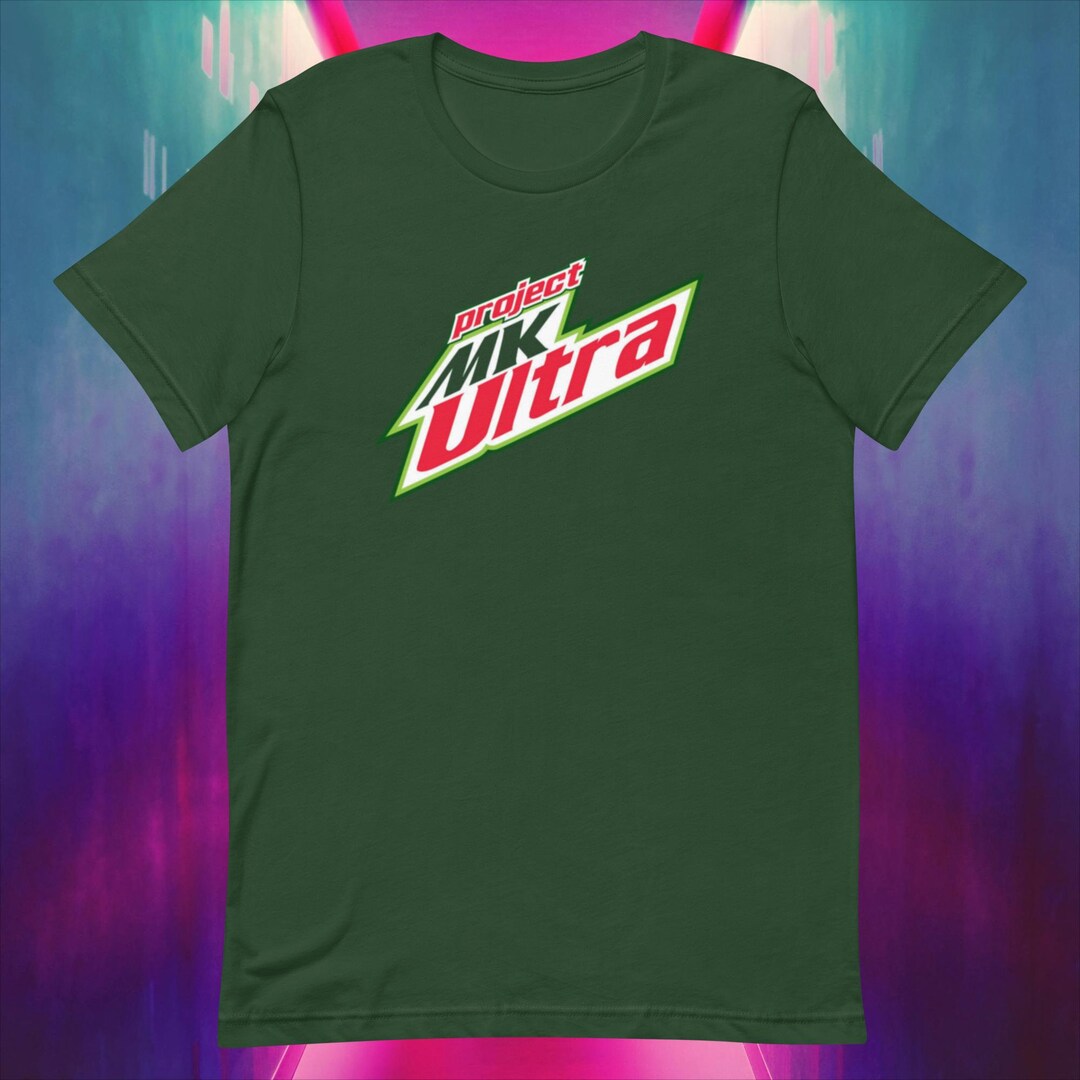 Project MK Ultra Mountain Dew Parody Shirt, Weirdcore, Funny T-shirt - Etsy