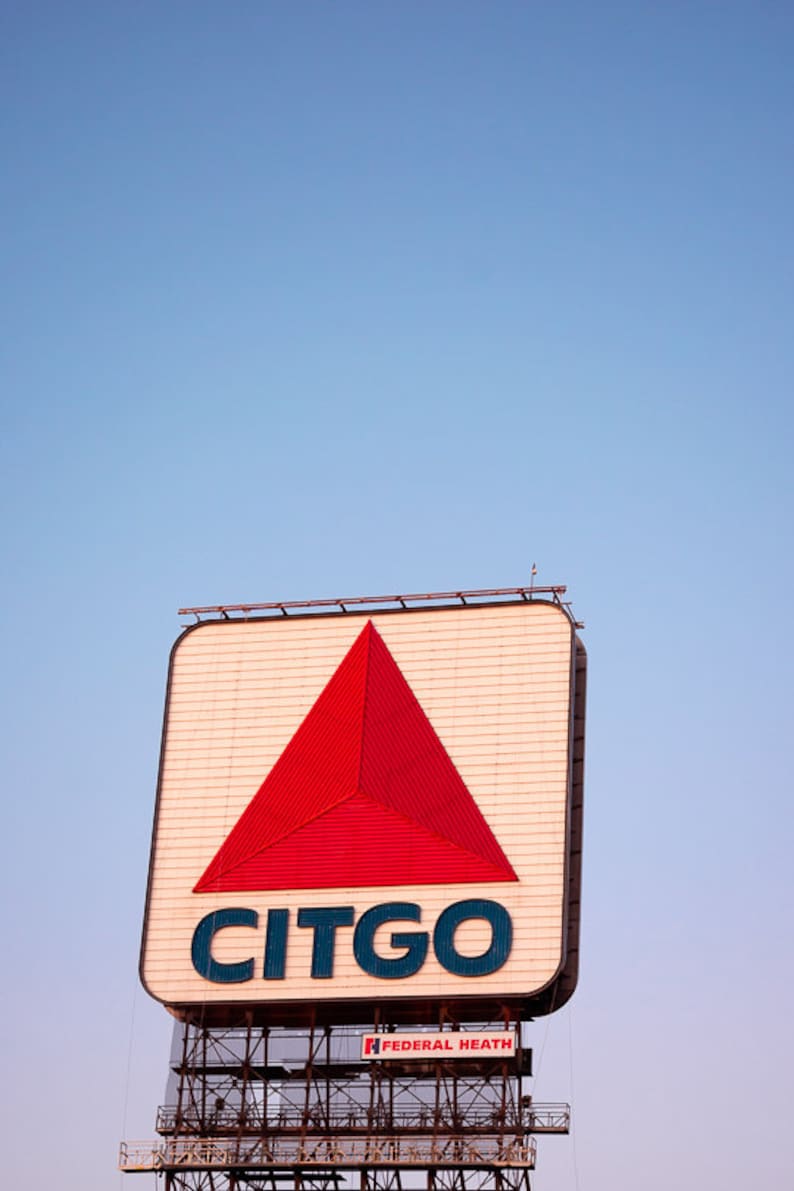 Citgo Sign, Kenmore Square, Boston Wall Art Photo Print - Etsy