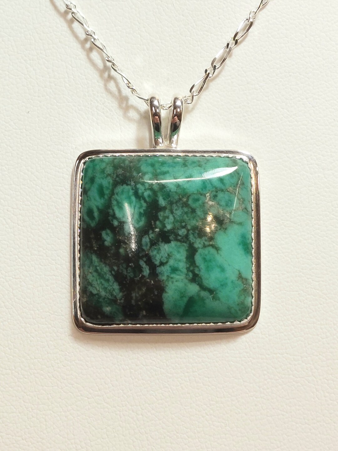 Variscite Pendant - Etsy