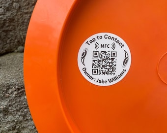 Disc Golf Smart Name Stamp Customized - Etsy