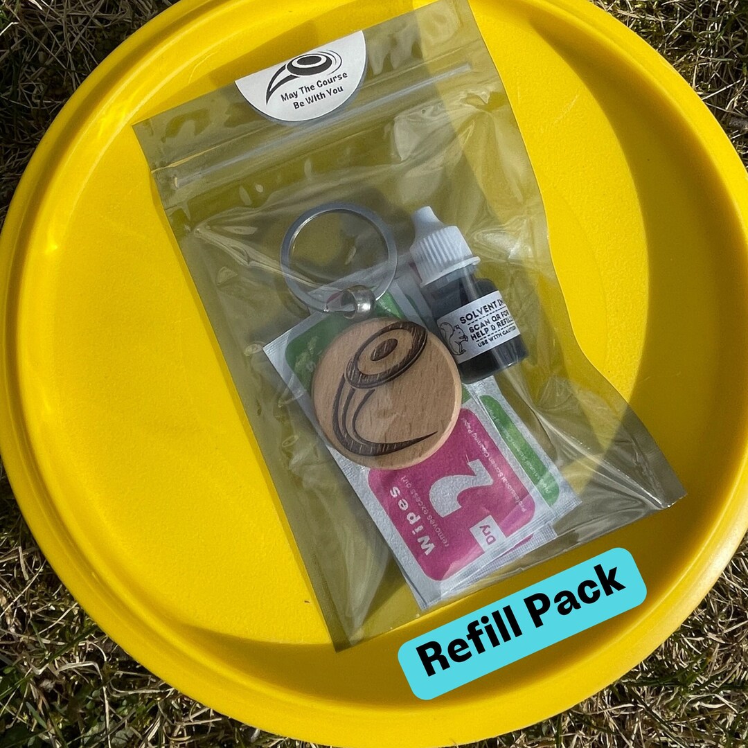 Disc Golf Stamp Refill Pack - Etsy