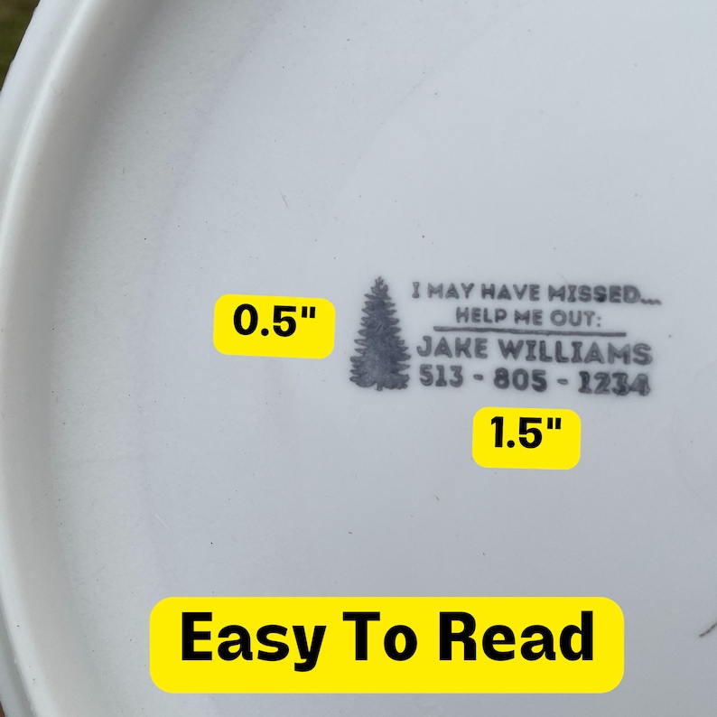 Disc Golf Custom Name Stamp - Etsy