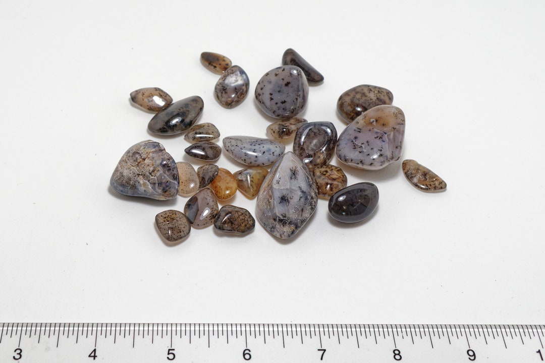 25 Small Tumbled/polished Stones - Sweetwater Agates - From Wyoming ...