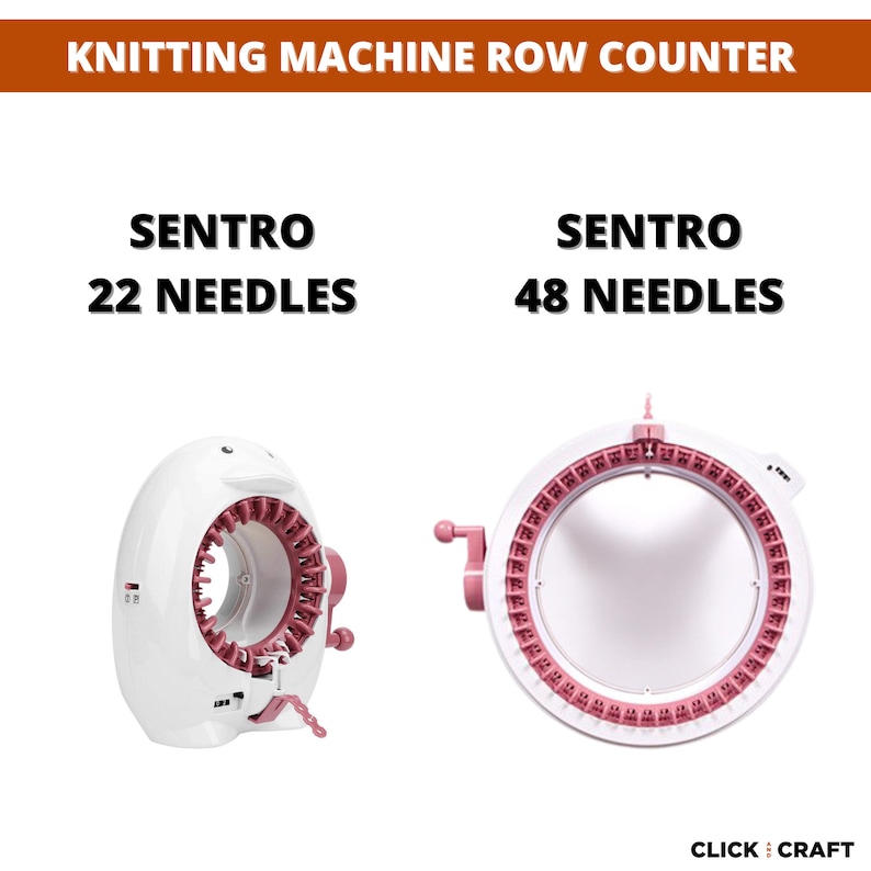Knitting Machine Row Counter - Sentro Replacement Part for Sentro 22 ...