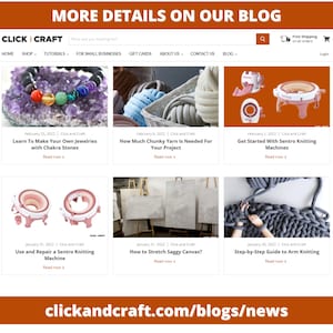 Sentro Knitting Machine Crank - Replacement Part for Sentro 22, Sentro ...