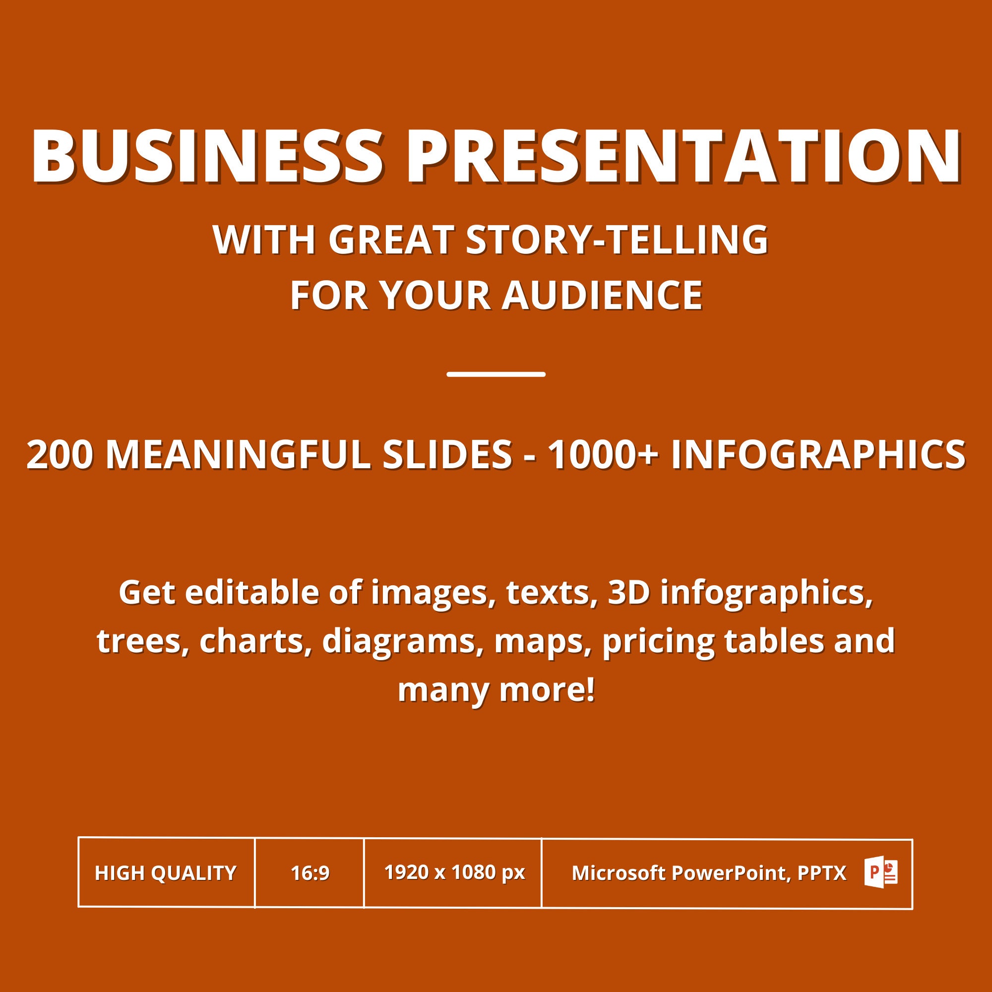 Powerpoint Template Presentation | Over 200 Slides and 1000 of ...
