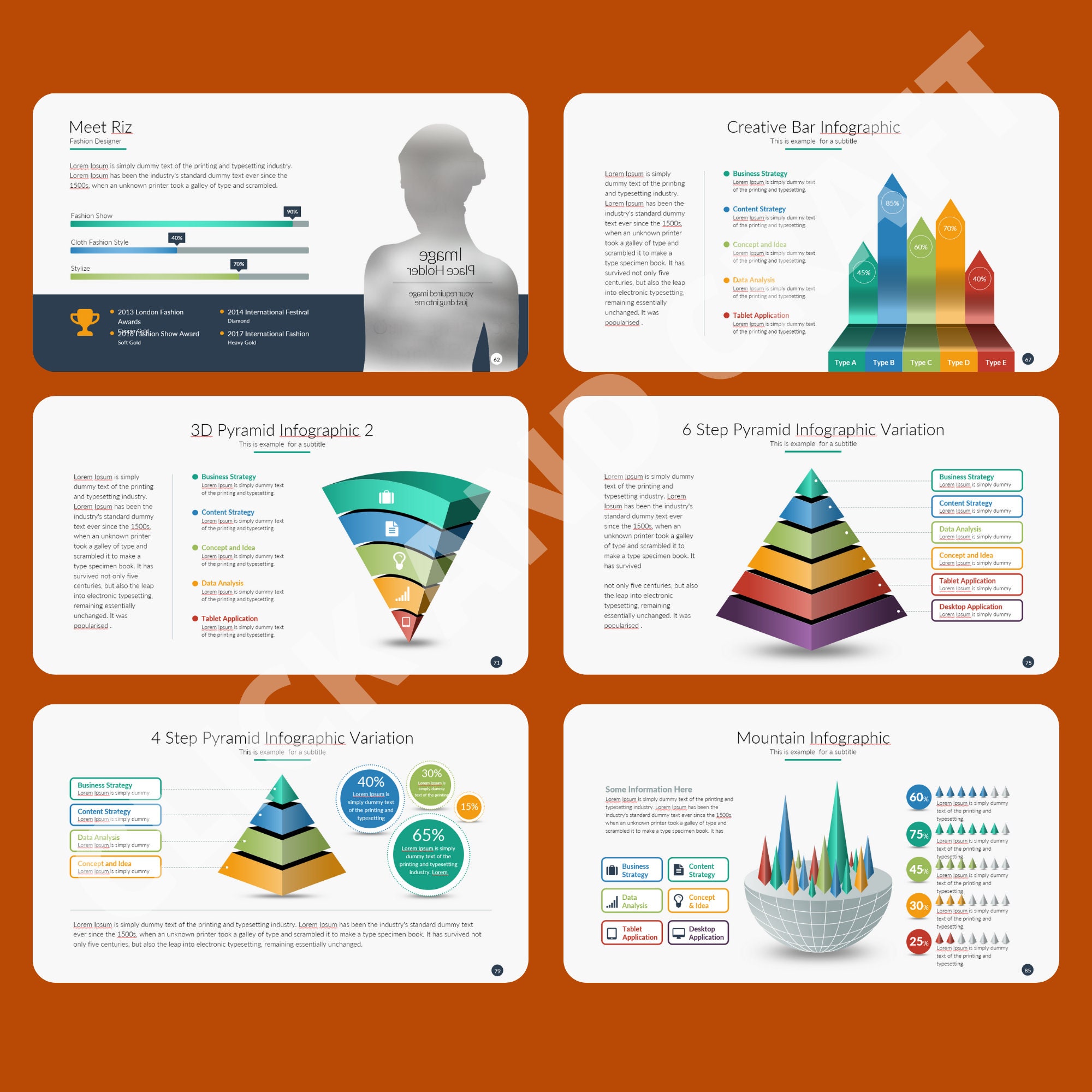 Powerpoint Template Presentation Over 200 Slides and 1000 of - Etsy Canada