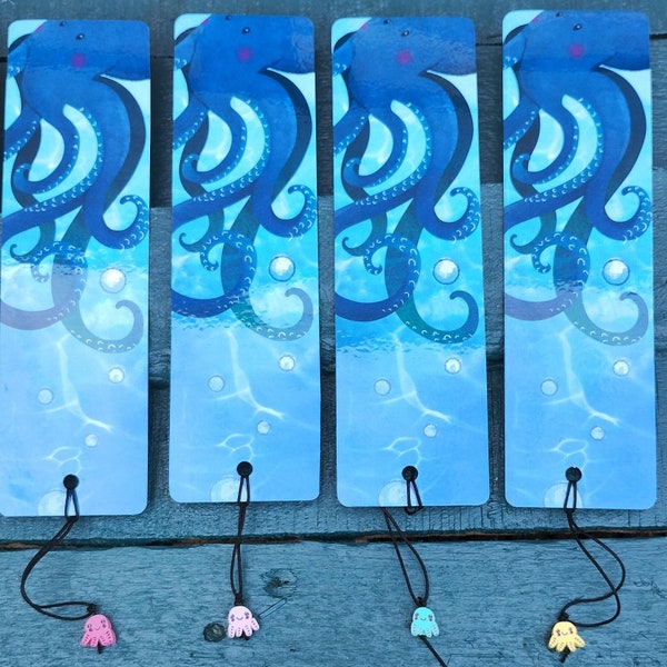 Octopus Bookmark - Etsy