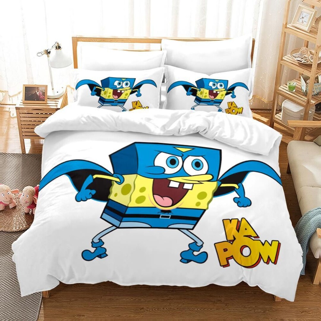 Spongebob Squarepants Duvet Cover Bedding Set BS0969 - Etsy