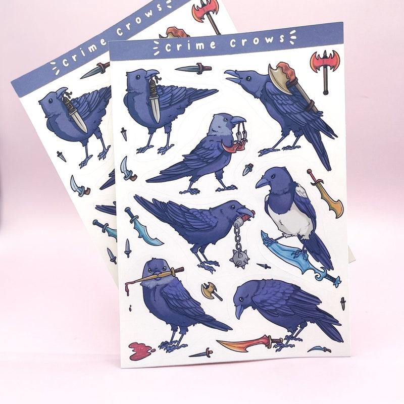 Crow Art - Etsy UK