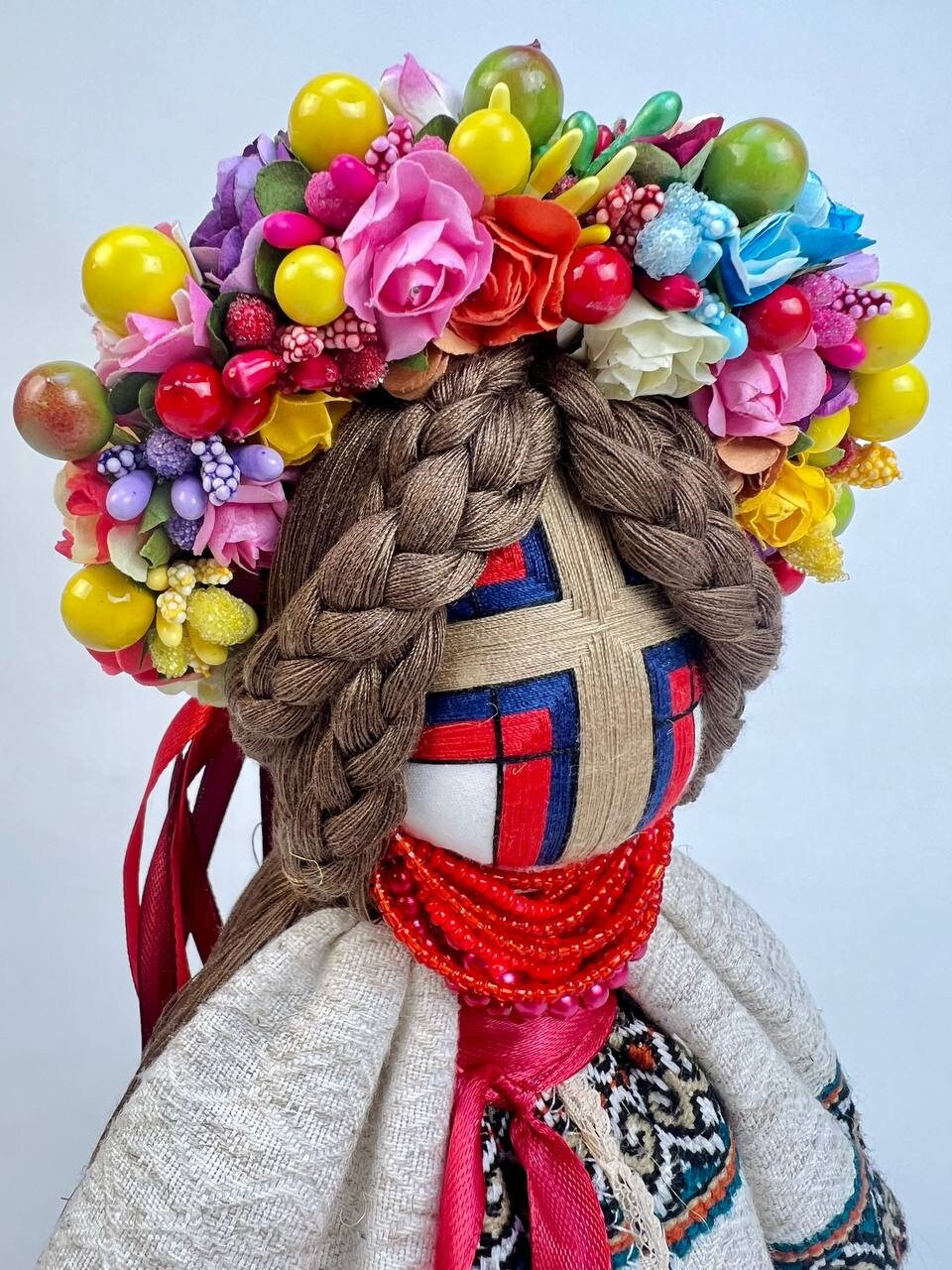 Ukrainian Motanka Doll, Waldorf Doll With Moon, Colorful Ukrainian ...