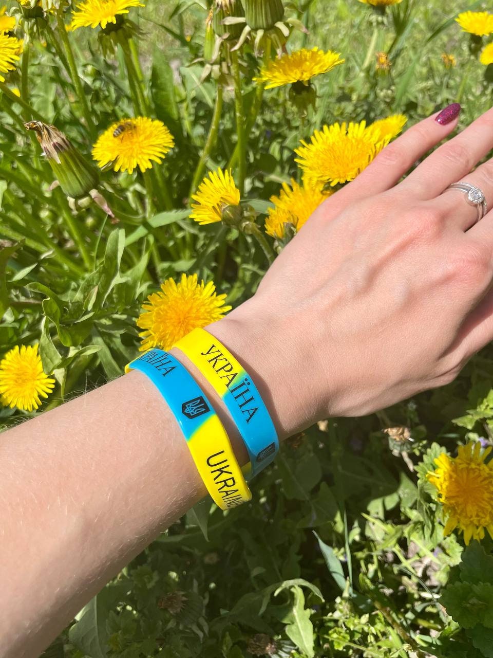 Ukraine Bracelet, Ukraine Jewelry, Ukraine Flag, Stand With Ukraine ...
